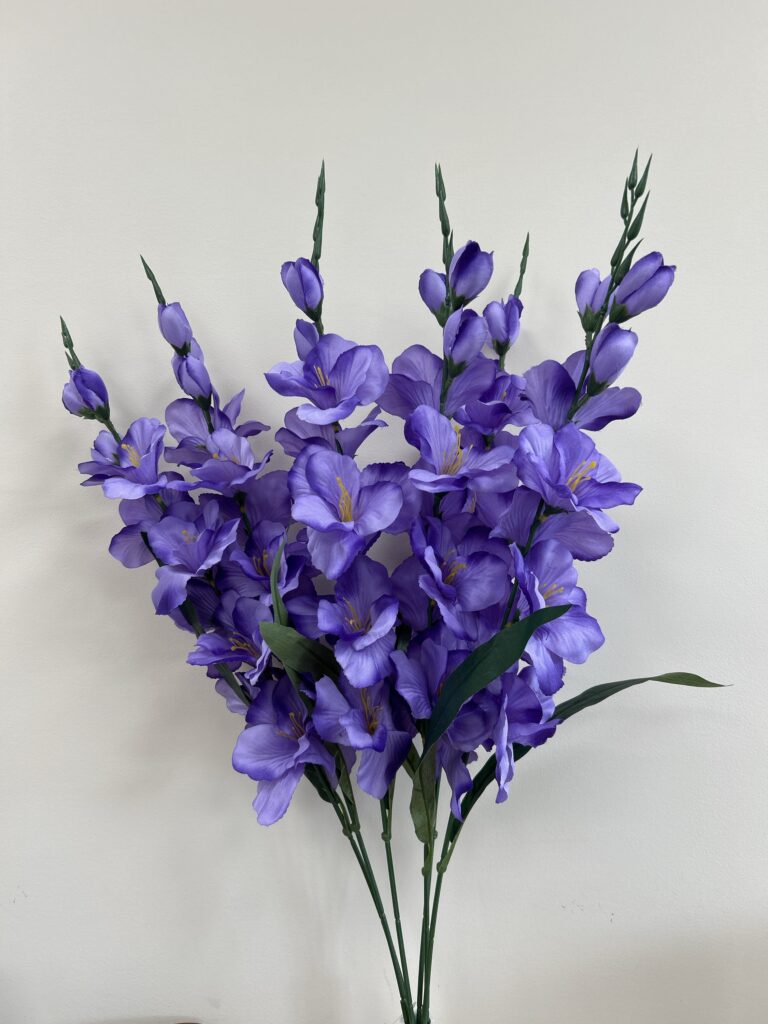 Large Glad Bush x6 Purple - 46566 - Capital Wholesale Florist Inc.